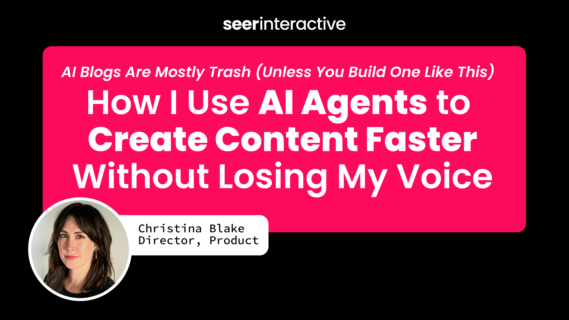 AI Blogs Are Mostly Trash (Unless You Build One Like This): How I Use AI Agents to Create ...
